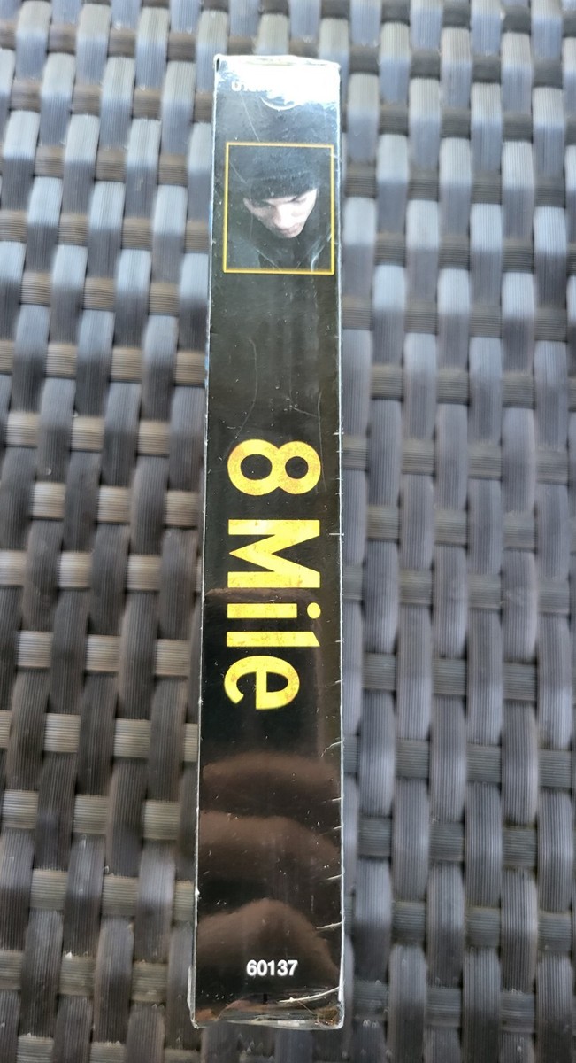 NEW 8 Mile VHS Video Tape Movie Eminem FACTORY SEALED w/blue NEW 8 Mile VHS Video Tape Movie Eminem FACTORY SEALED w/blue