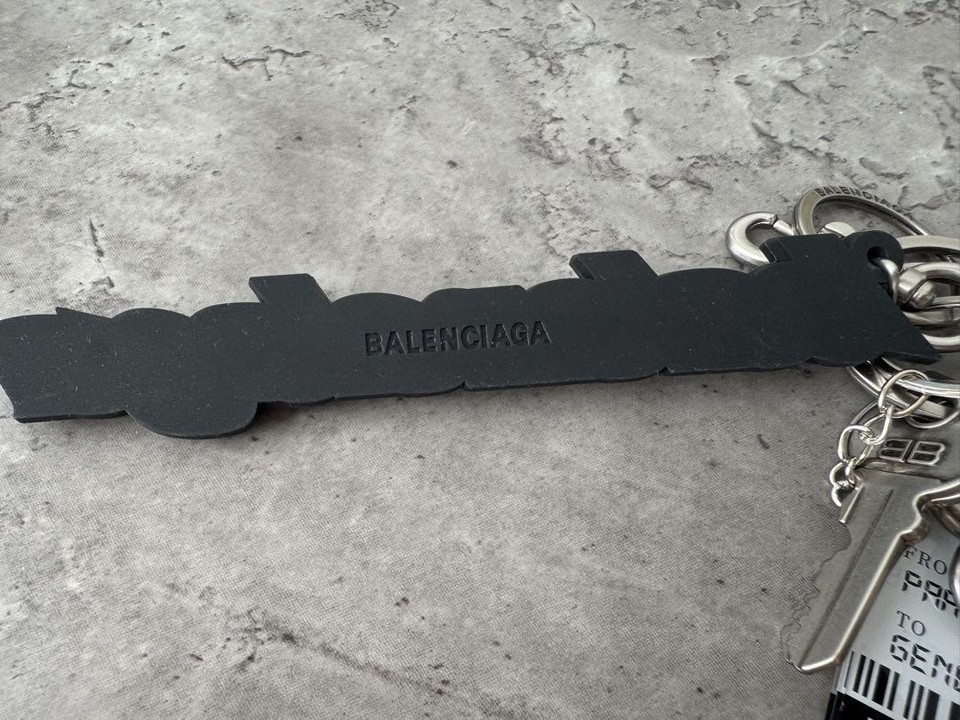 Balenciaga Keychain Keyring Charm Limited Edition Luxury design item ...