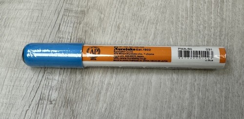 Zig Posterman Markers 031 Lt. Blue 6mm Broad Tip Waterproof Chalkboard ...