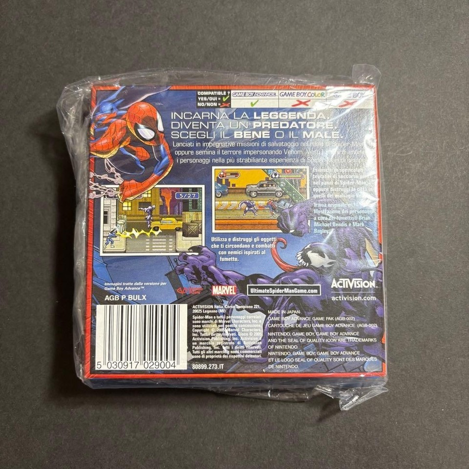 Ultimate Spider-Man for Nintendo Game Boy Advance - Brand New & Sealed ...
