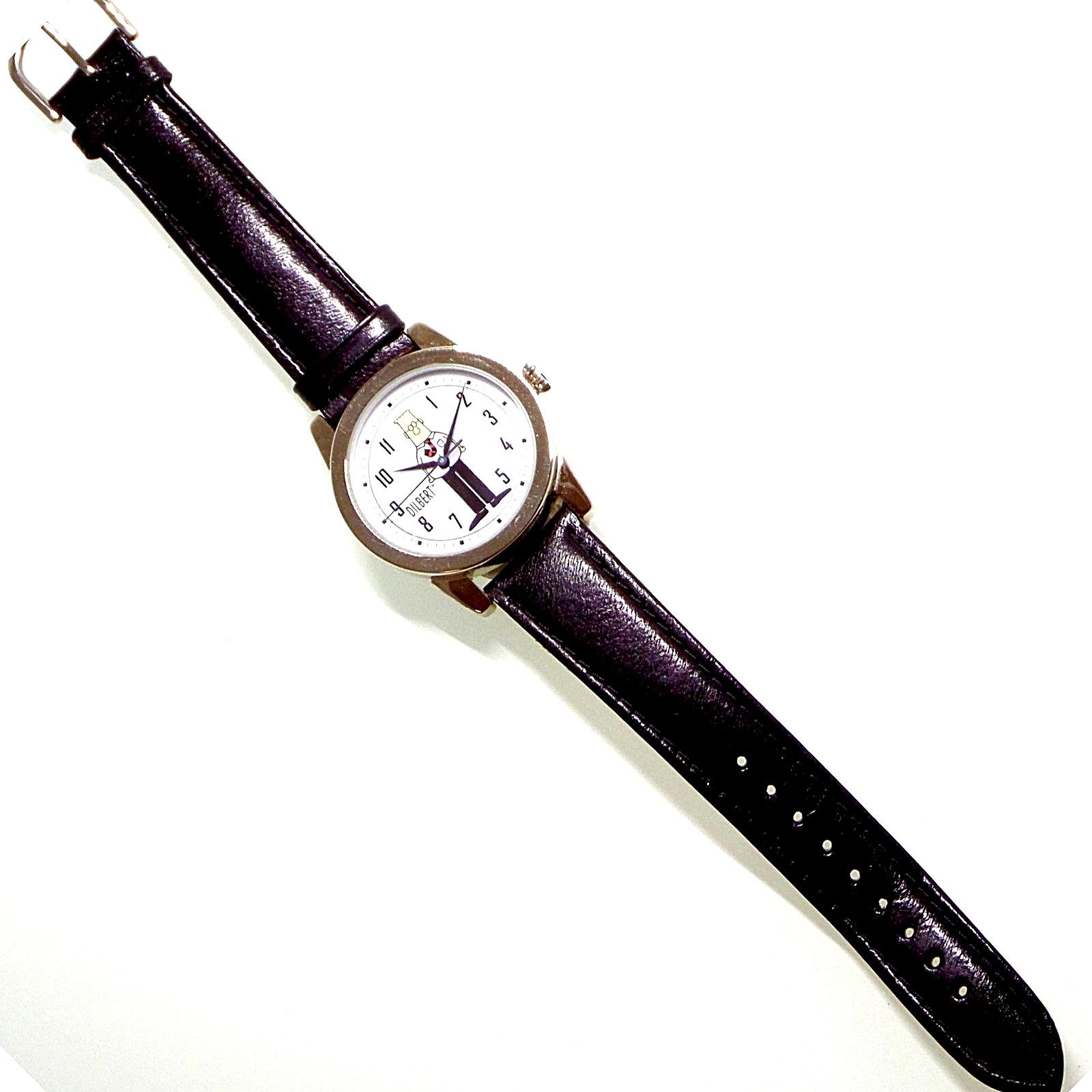 Dilbert Limited Edition Fossil Mans Leather Band New Unworn Watch #876/ ...