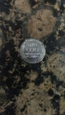 Rare 1943 Silver Steel Wheat Penny US One Cent | eBay