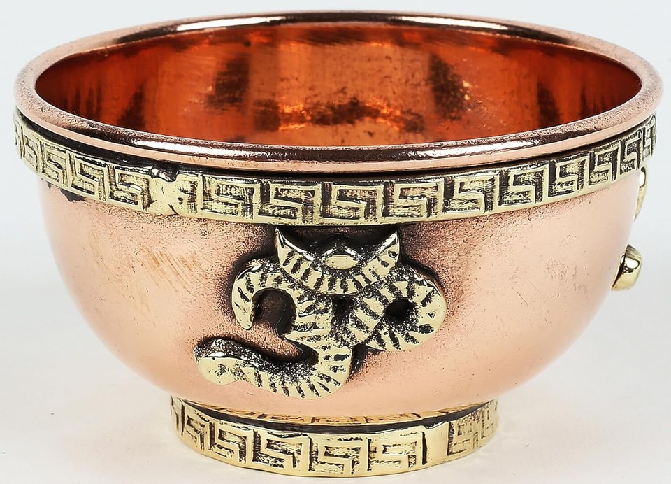 Small Copper Bowl Altar Offering or Smudging Bowl Wicca Potions Pagan ...