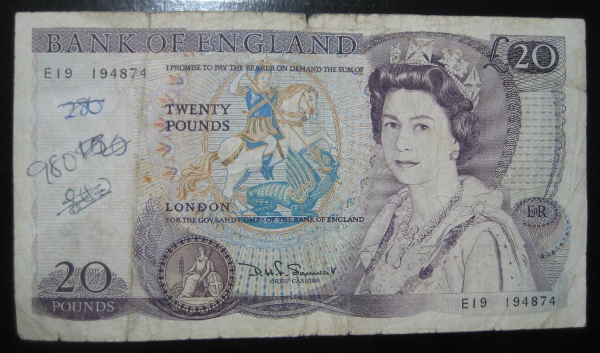 200 Pounds Money England