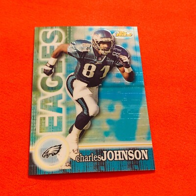 Charles Johnson .. Philadelphia Eagles .. 2000 Topps Finest Base Card ...