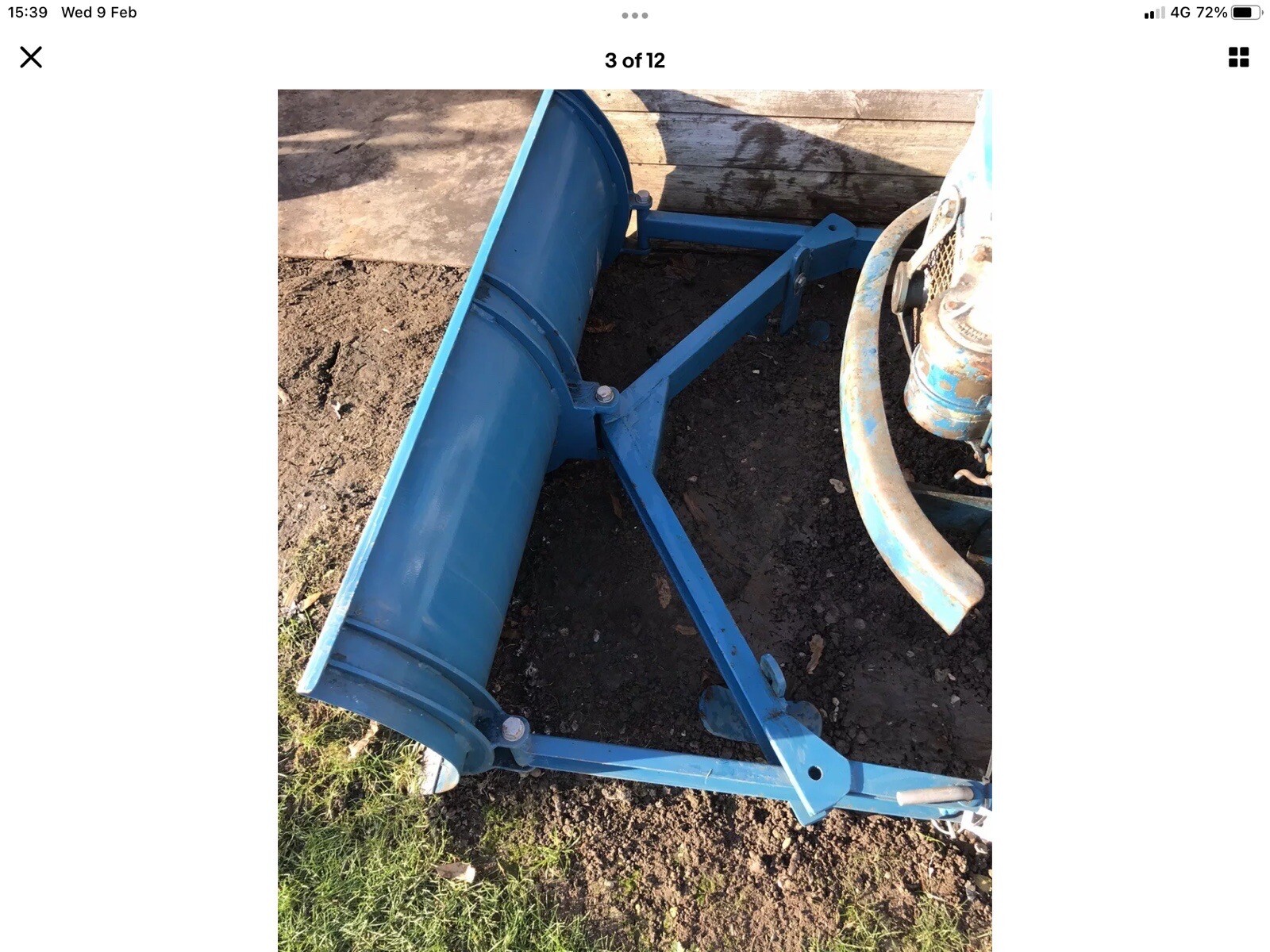 Ransomes Crawler MG 5 Bulldozer Blade And Complete Fittings | eBay UK