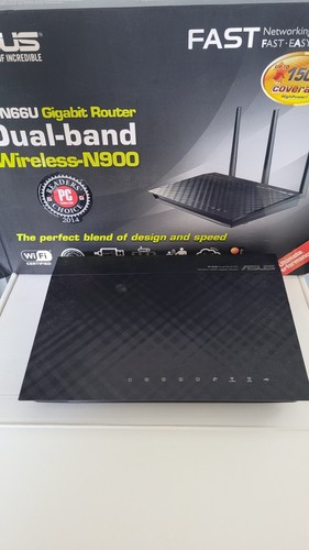 ASUS RT-N66U 450 Mbps 4-Port Gigabit Wireless N Router | eBay