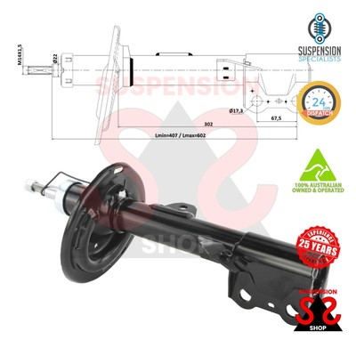 Front Axle Right Shock Absorber, Shocker Suit LEXUS RX 350 AWD (GGL15 ...