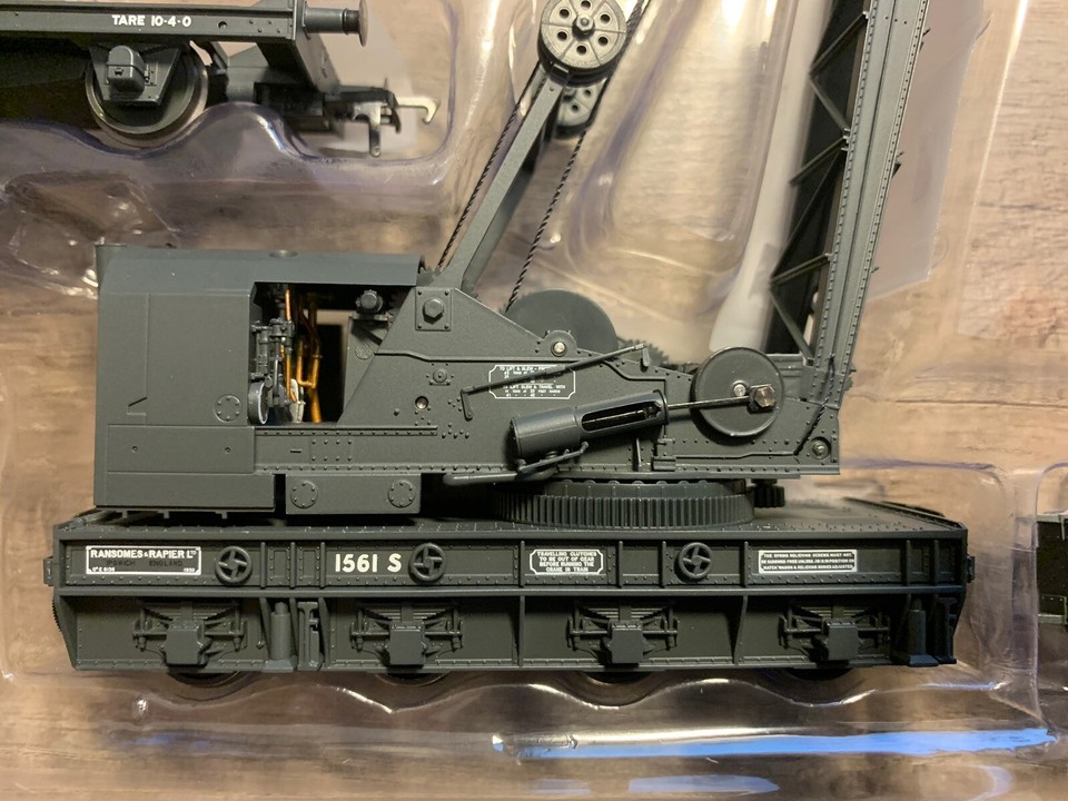 Bachmann 38-800 OO Gauge Ransomes & Rapier 45t Steam Crane SR Grey ...