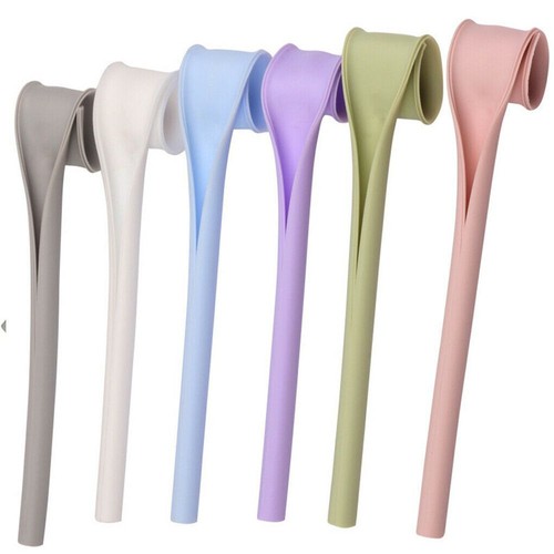 Multicolor Soft Openable Detachable Silicone Straws Reusable Snap Straw ...
