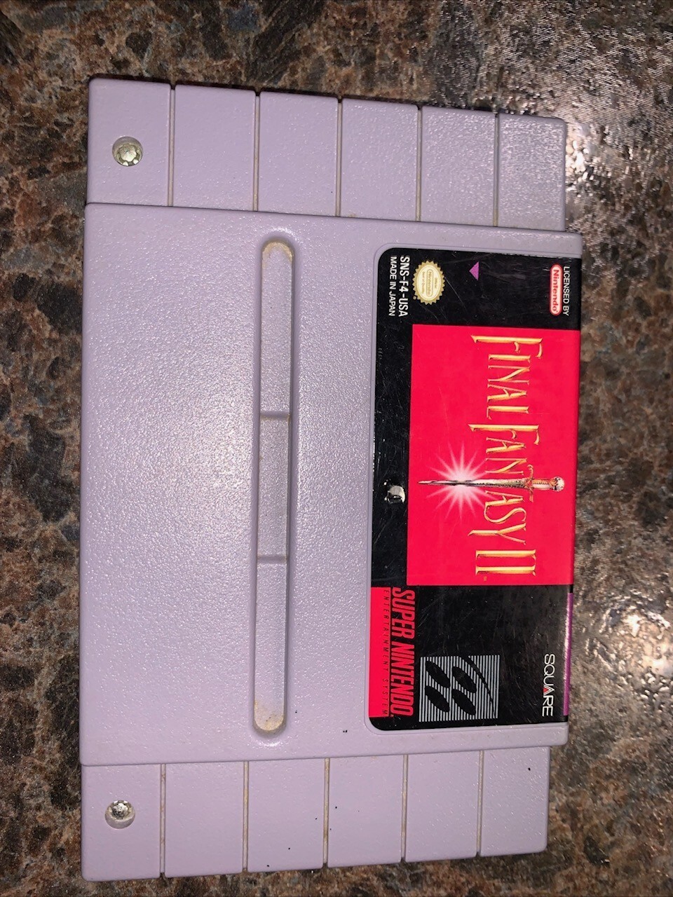 Final Fantasy II 2 (Super Nintendo SNES 1991) clean 94689111041 | eBay