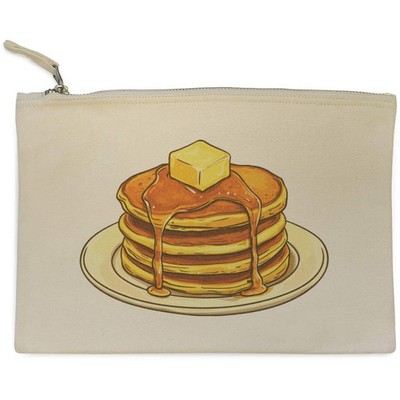 'Pancakes with Syrup and Butter' Canvas Clutch Bag / Accessory Case ...