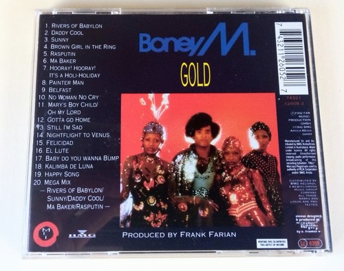 BONEY M gold 20 Super Hits original album CD disctronics | eBay