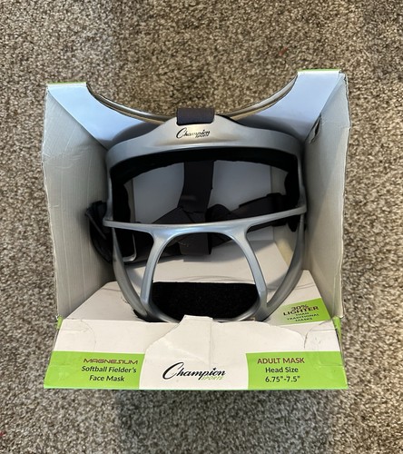 Champion Sports Magnesium Softball Fielder’s Face Mask. Adult Size 6.75 ...