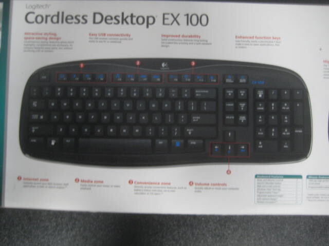 Logitech EX 100 920000879 Wireless Keyboard for sale online | eBay
