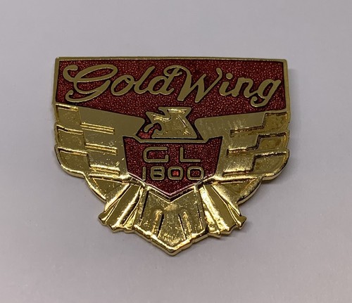 Vtg Honda GoldWing Gold Wing GL 1800 GL1800 Motorcycle 2001-2017 Lapel ...