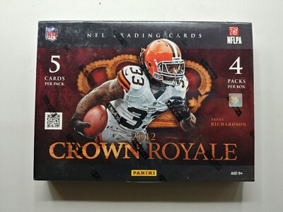 2012 Panini Crown Royale Football Hobby Box sealed factory | eBay