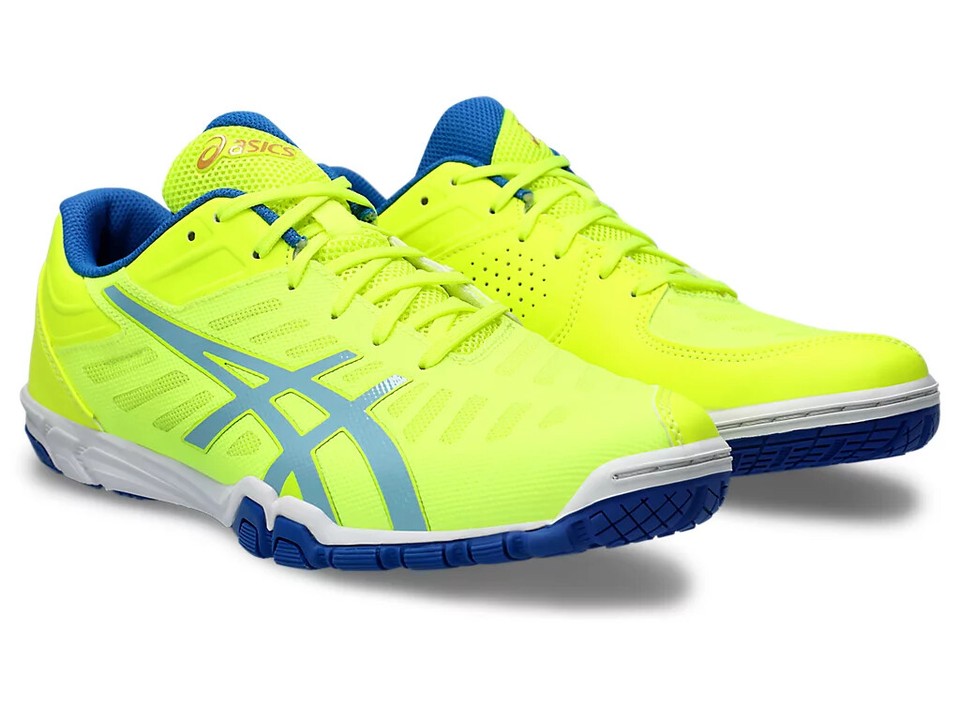 ASICS Table Tennis shoes ATTACK EXCOUNTER 2 1073A002 752 Safety Yellow ...