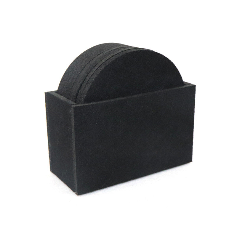 10Pcs Felt Cup Mats Drink Hot Pad Coasters Coffee Table Insulation Non ...