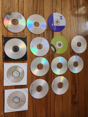 Lot of 14 DVD-R and DVD+R discs | eBay