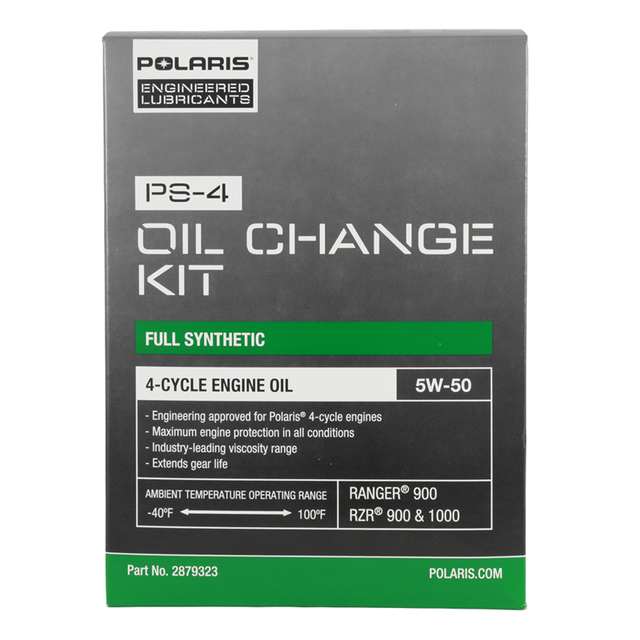 Polaris 2879323 Ps-4 Oil Change Kit for 2013 RZR Ranger 900 XP 2880214 ...