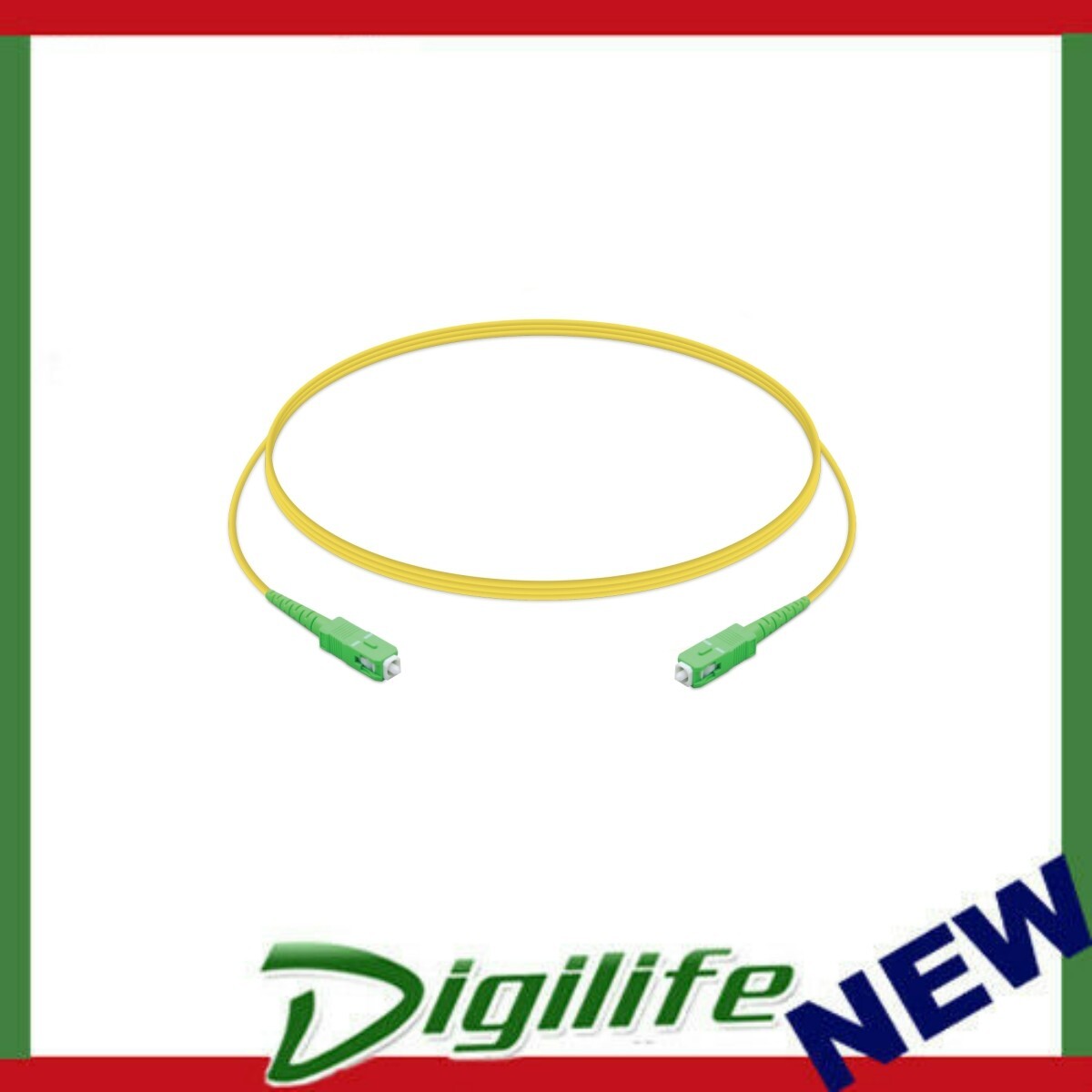 Ubiquiti UFiber PatchCord Cable APC/APC, 1.5m, Single Unit, Ultra-thin 2.0 mm | eBay