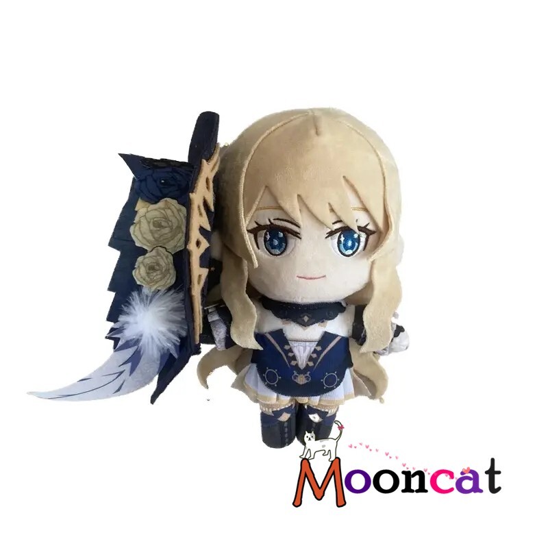 8'' Genshin Impact Navia Plush Doll Stuffed Toys Plushie Pillow Gift ...