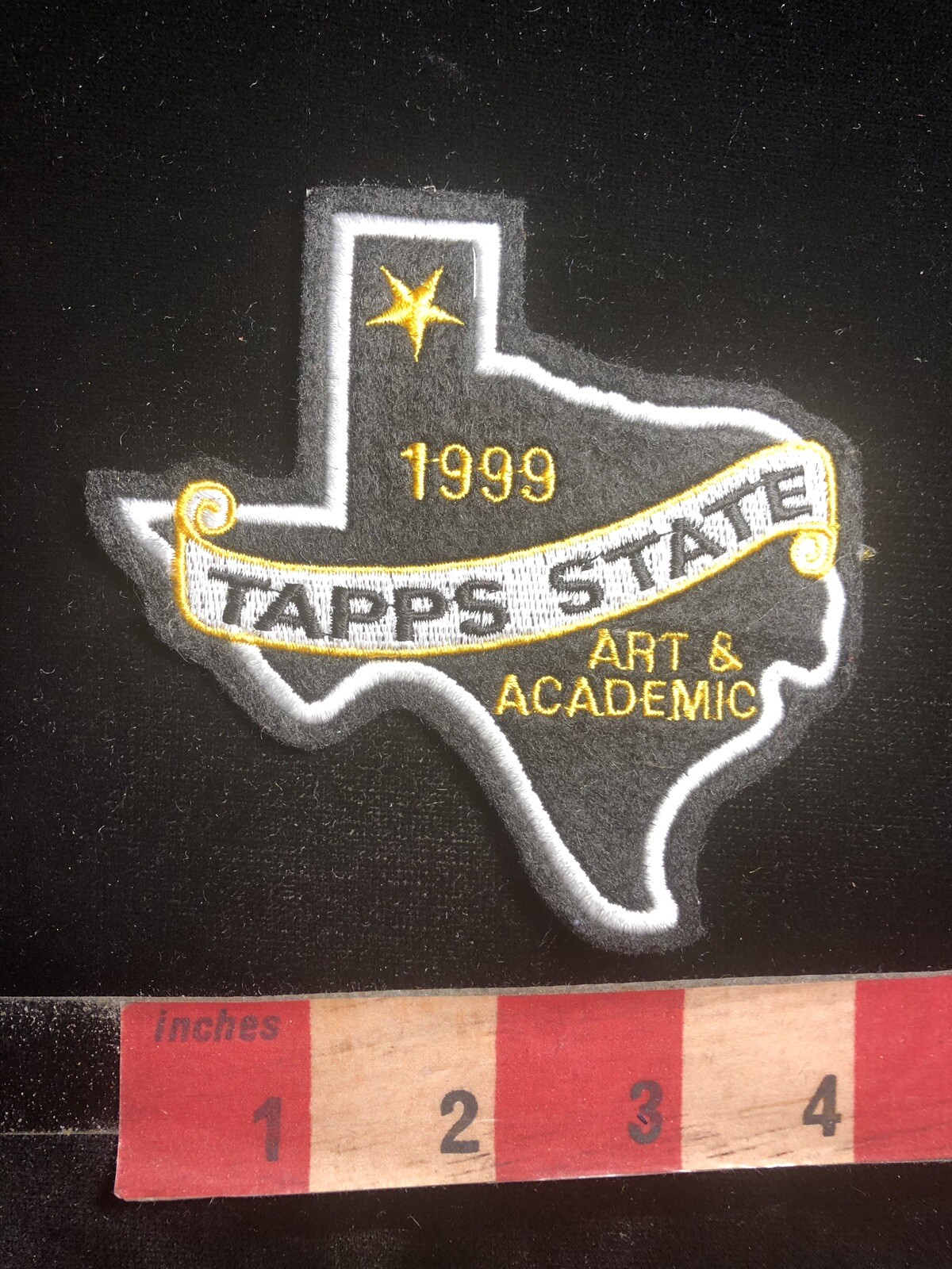 1999 TAPPS STATE ART & ACADEMIC Patch Texas Assn Private & Parochial ...