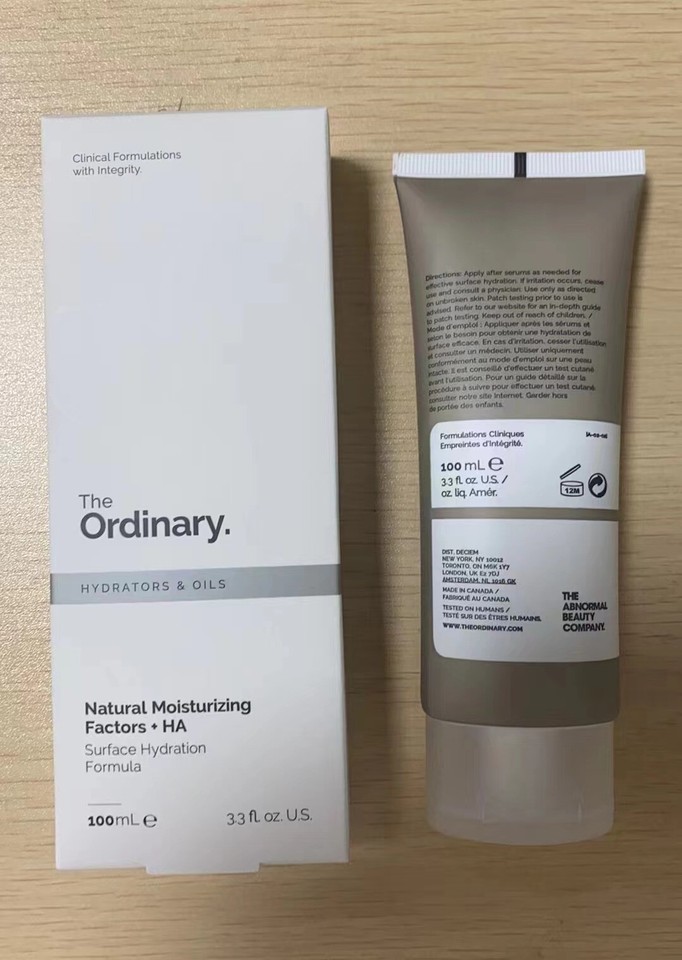 The Ordinary Sunscreen Natural Moisturizing Factors HA-100ml | eBay UK