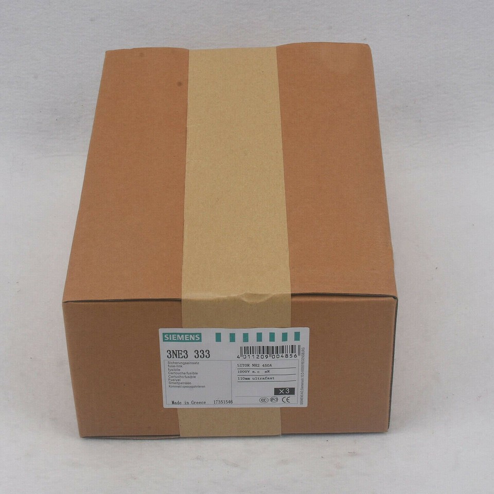 3PC/Box NEW SIEMENS Fast fuse 3NE3333 3NE3 333 450A 1000V ship DHL | eBay