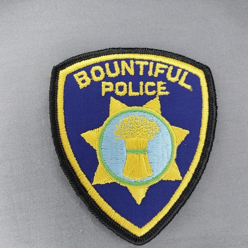Bountiful Police UT Utah 4 3/4" Shoulder Patch | eBay