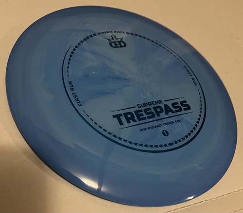 Dynamic Discs Supreme Trespass First Run 173g | eBay
