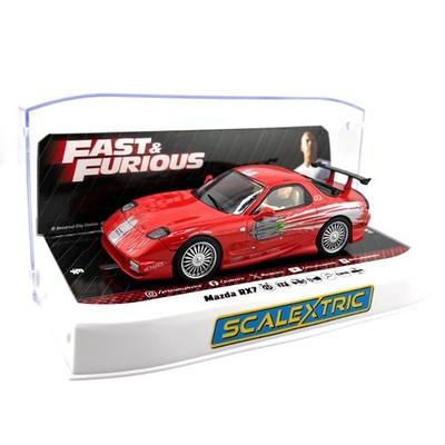 Scalextric C4592 Mazda RX7 Dom Toretto - The Fast And The Furious 1/32 ...