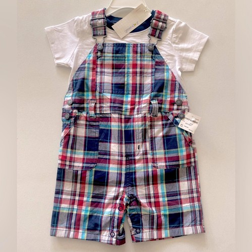 Greendog Boys Deep Navy 2 Piece Overall Set 18M | eBay