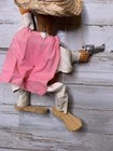 VINTAGE MEXICAN FOLK ART MAN WITH PISTOL/GUN PUPPET MARIONETTE SOMBRERO ...