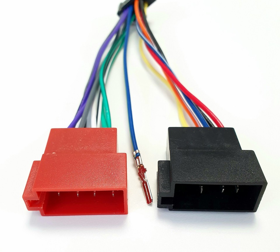 Kenwood / JVC 16 Pin ISO Adapter Cable KD-X272 DBT | eBay UK