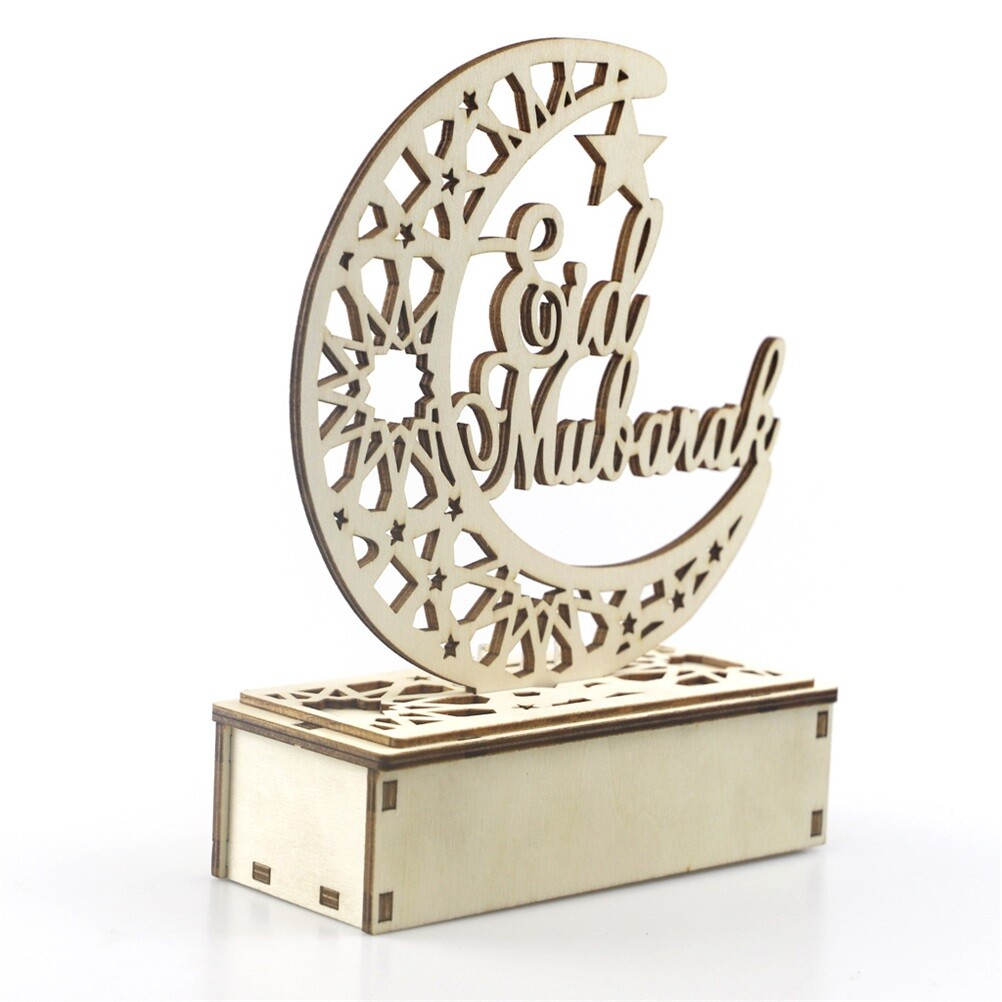 (A)Best Decoration Gift Ramadan Wooden Decorations With Eid Mubarak ...