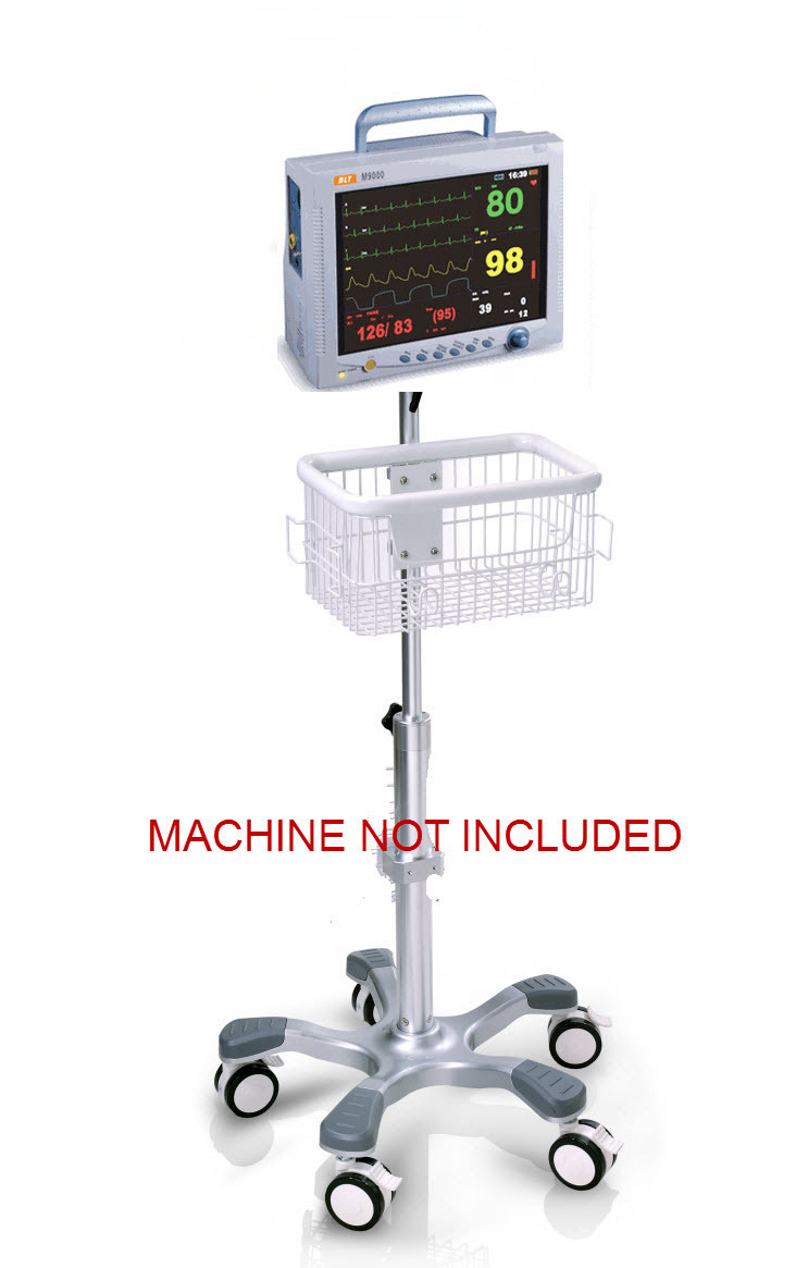 Rolling Roll stand for BLT Biolight M9000/M7000 patient monitor (big ...