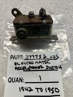 1942 To 1950 Packard Electromatic Clutch Accelerator Switch - 377752 ...