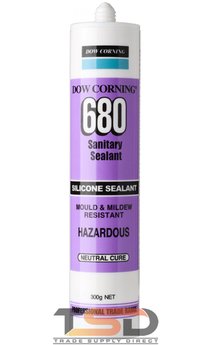 20 x DOWSIL 680 White Dow Corning Neutral Cure Bathroom Sanitary ...