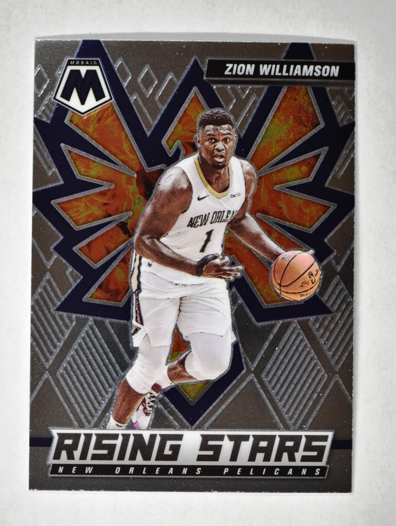 2021-22 Mosaic Basketball Rising Stars #13 Zion Williamson | eBay