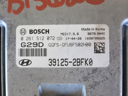 16 Hyundai Veloster 39125-2BFK0 Computer Brain Engine Control ECU ECM ...
