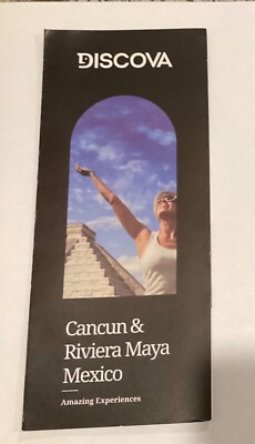 Cancun & Riviera Maya Mexico Tourist Brochure Guide E10 | eBay
