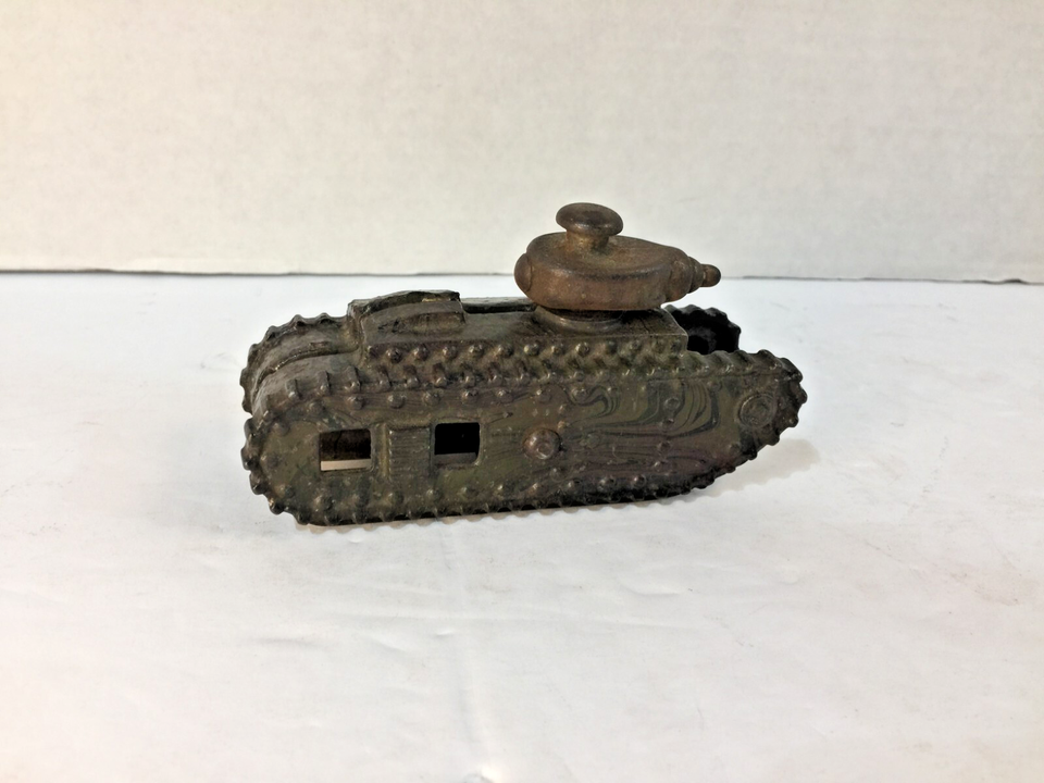 Vintage Hubley WW1 Toy Cast Iron Tank! | eBay
