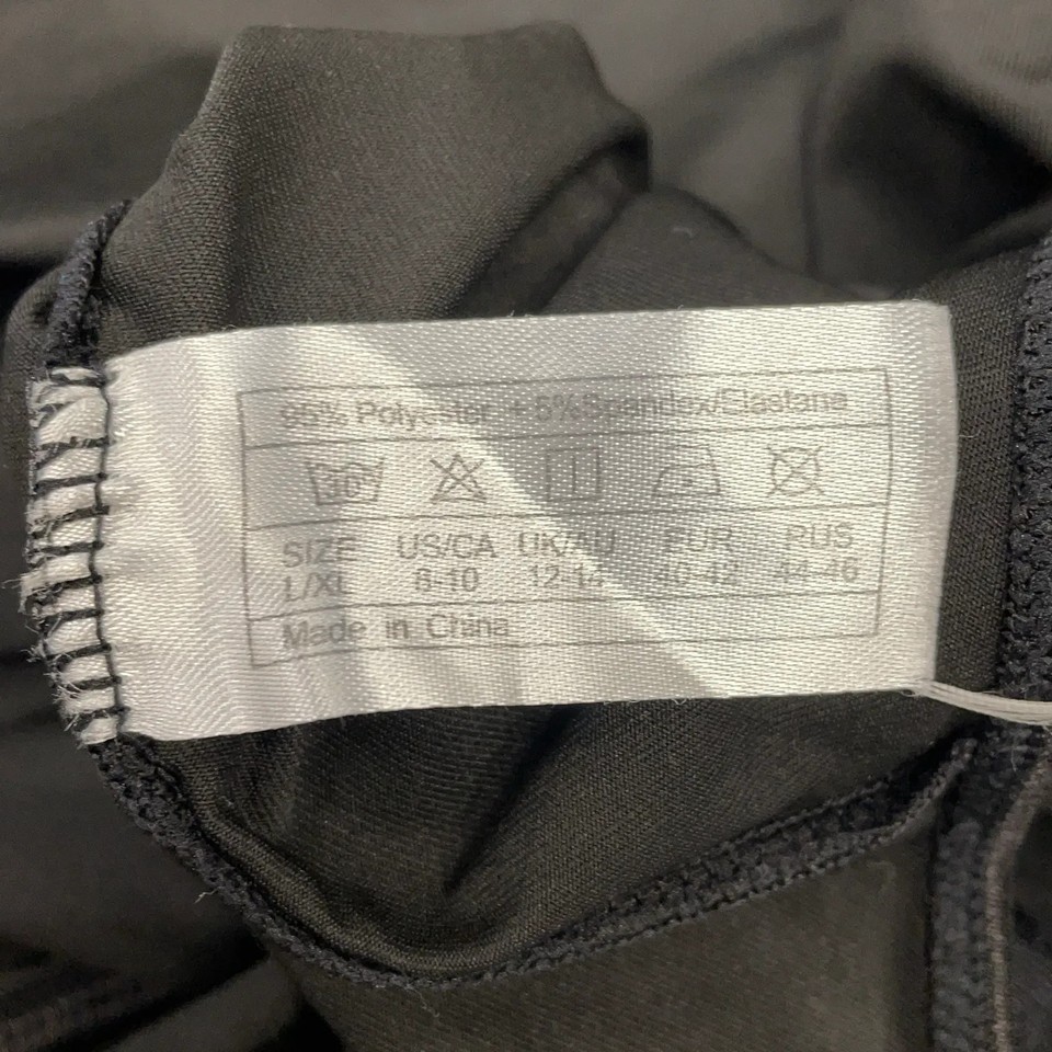 Body, Größe: 40/42, Schwarz, Elasthan/Polyester, Einfarbig, Damen ...