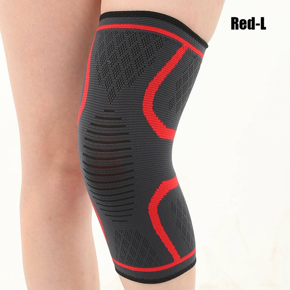 Elastic Nylon Fitness Strap Knee Pad Wrap Brace Relief Knee Support ...