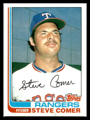 1982 Topps #16 Steve Comer EX/ NRMT | eBay