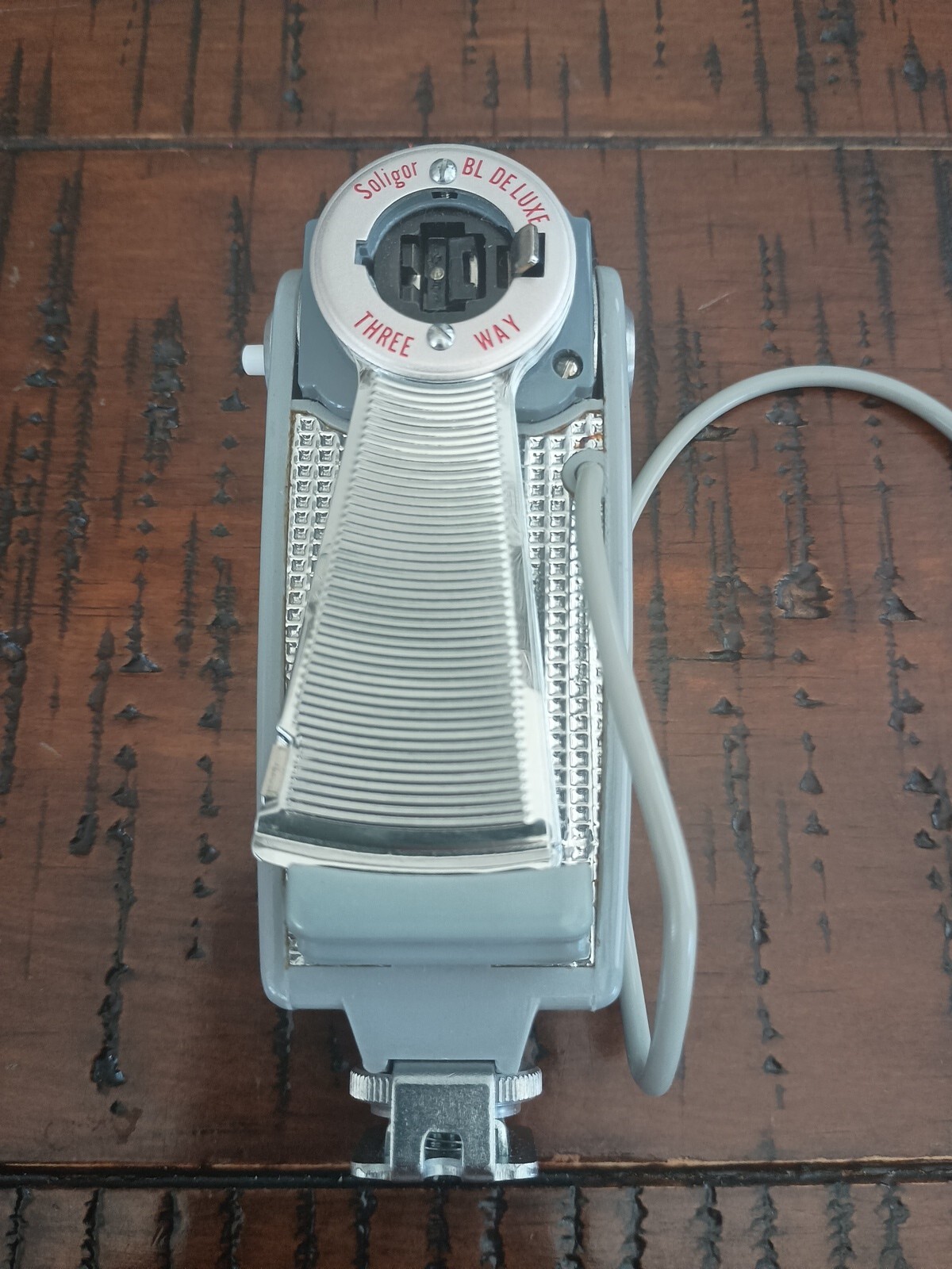 Soligor BL Deluxe Three-Way Synchronous Camera Bulb Flash 3 Way Vintage ...