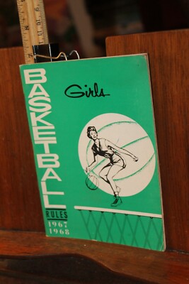 Vintage Officials High School Basketball Rules Book Girls 1967-1968 | eBay