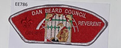 Boy Scout CSP Dan Beard Council Reverent FOS | eBay